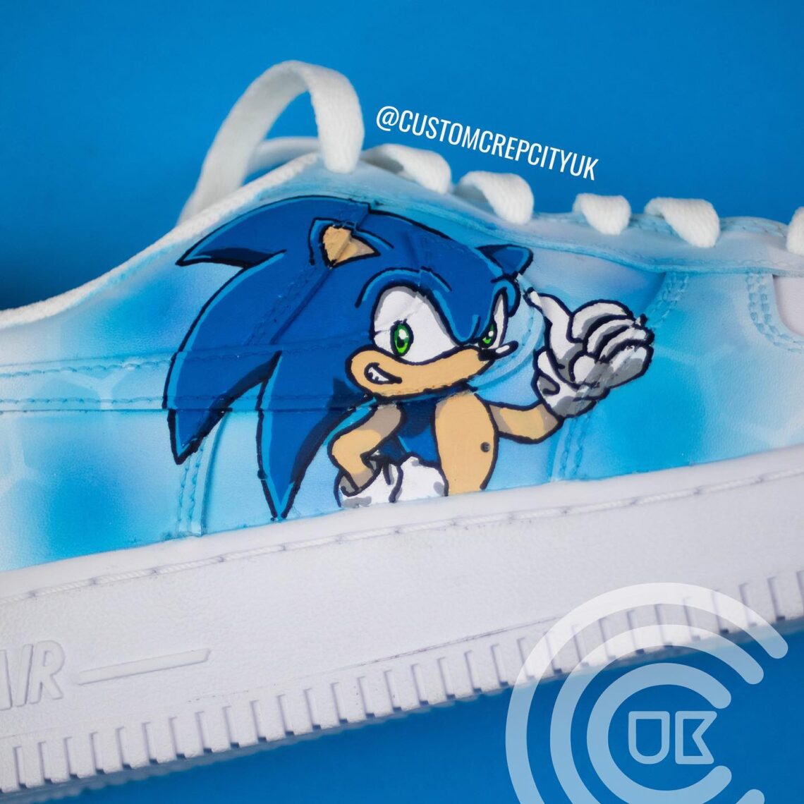 Sonic Air Force 1 Custom – Daniel Customs