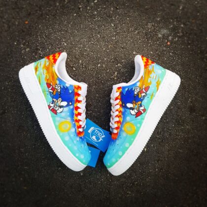 Sonic Air Force 1 Custom – Daniel Customs