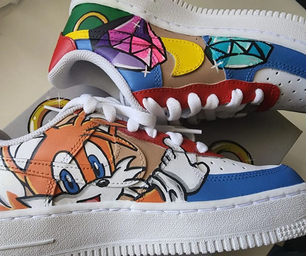 Sonic Air Force 1 Custom – Daniel Customs