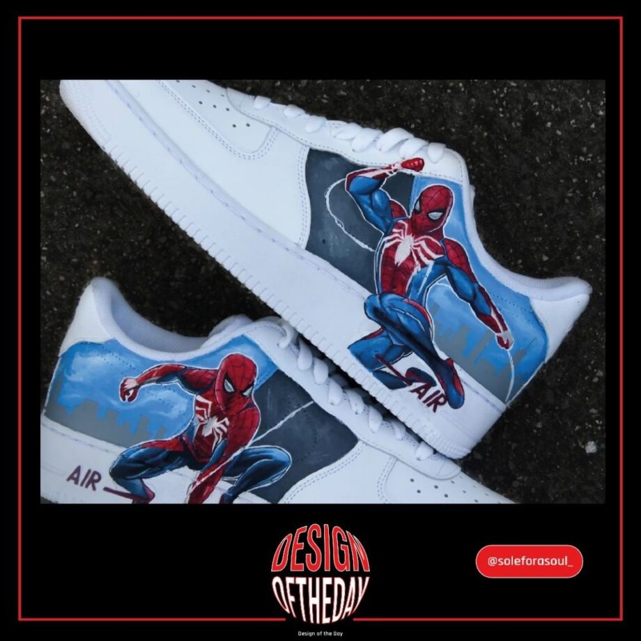 Spider-Man Air Force 1 Custom – Daniel Customs