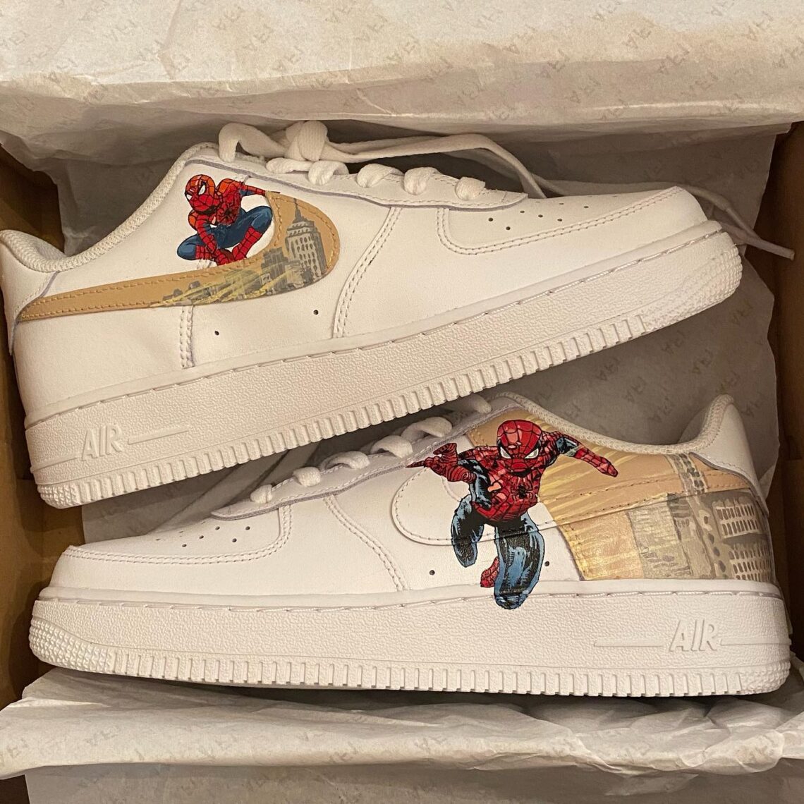 Spider-Man Air Force 1 Custom – Daniel Customs