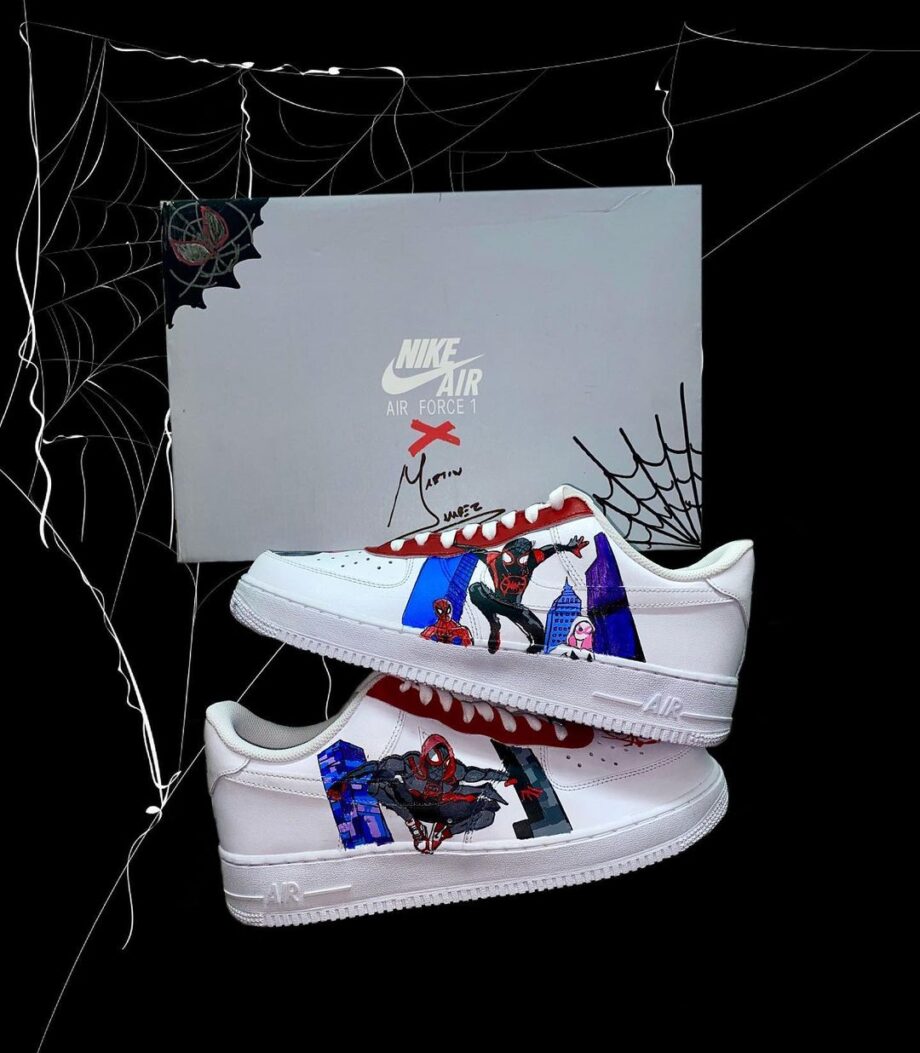 Spider-Man Air Force 1 Custom – Daniel Customs