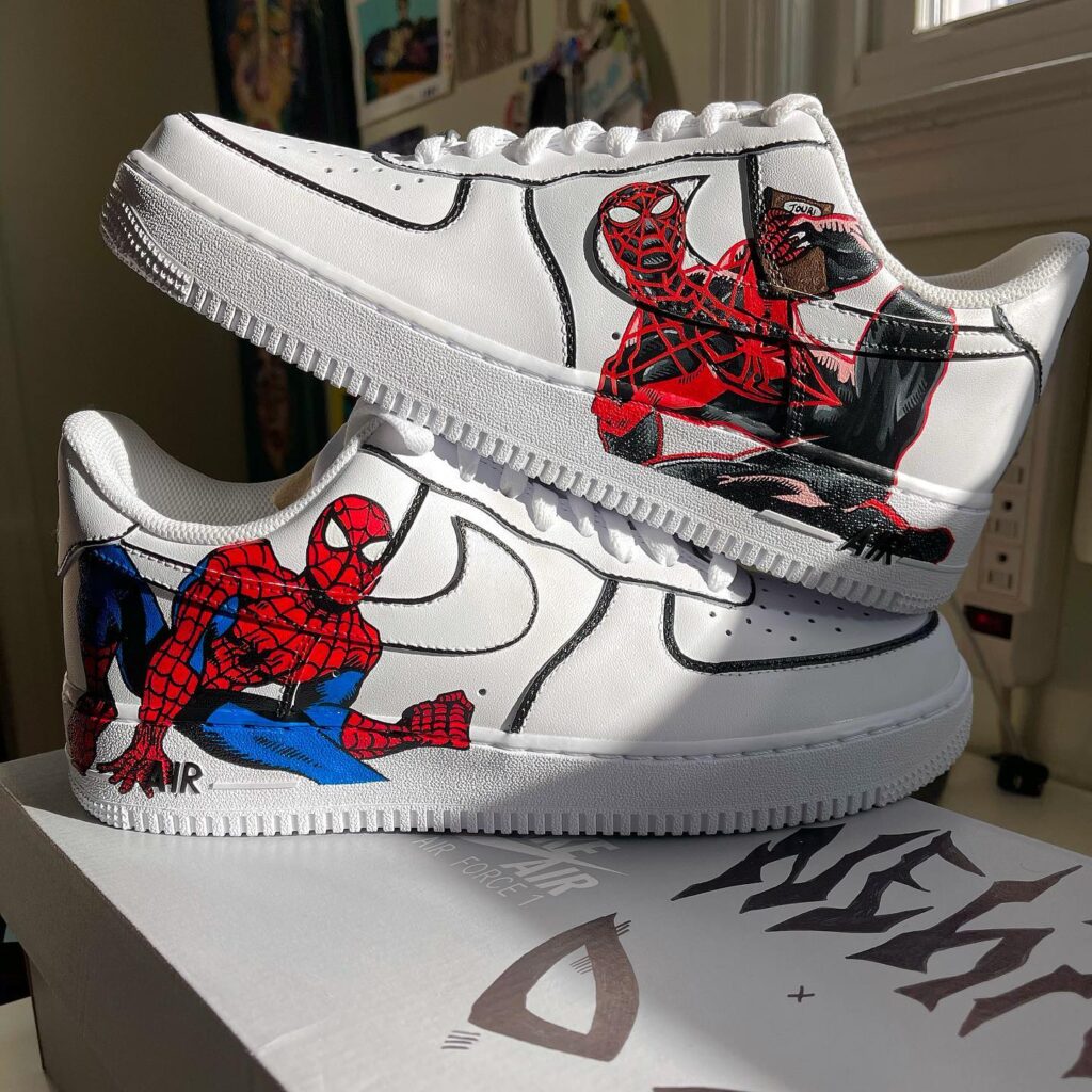 Spider-Man Air Force 1 Custom – Daniel Customs