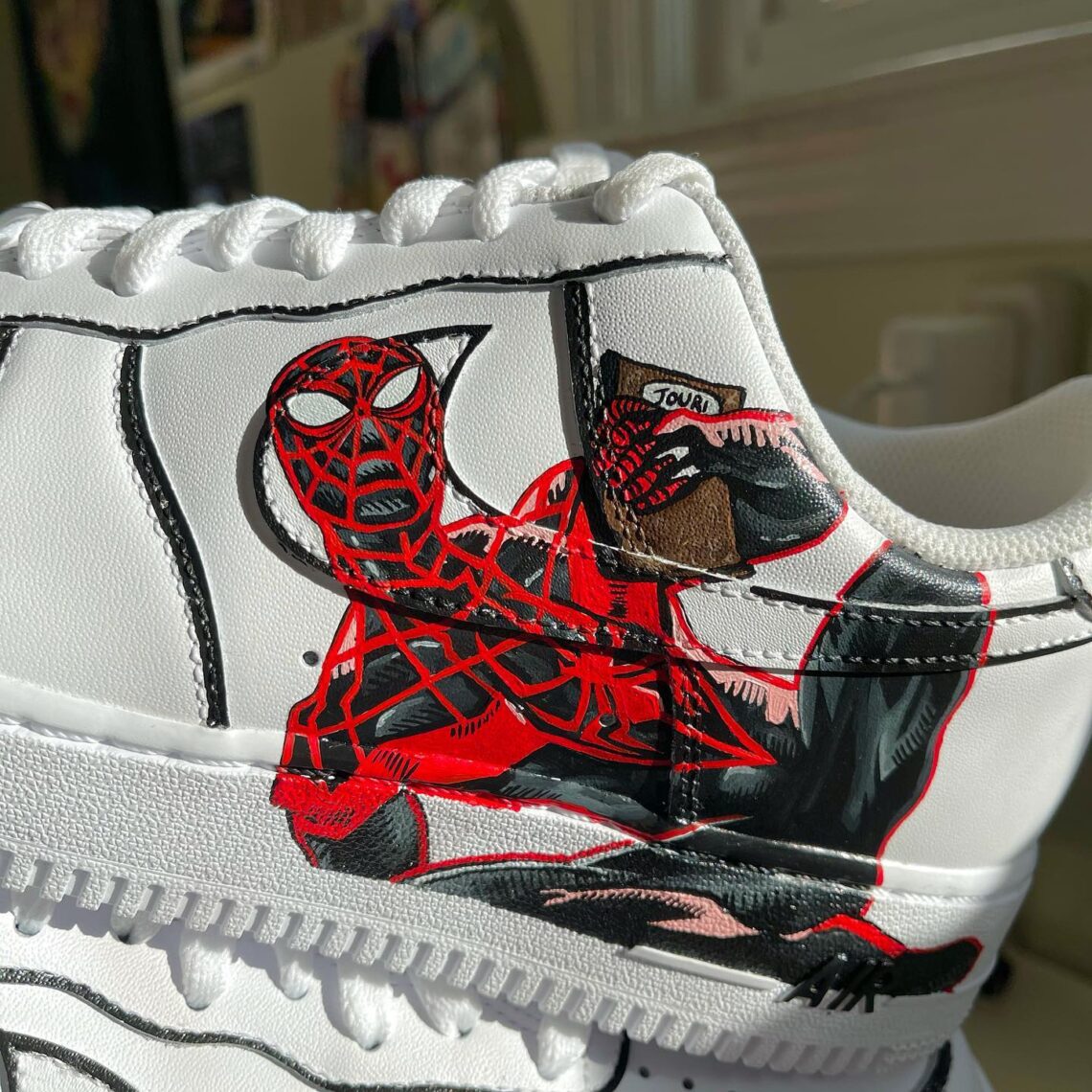 Spider-Man Air Force 1 Custom – Daniel Customs