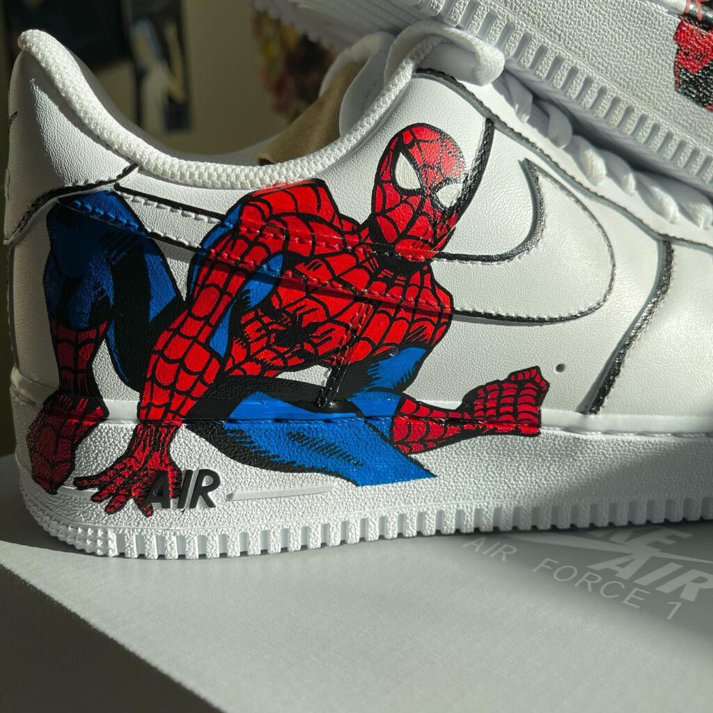 Spider-Man Air Force 1 Custom – Daniel Customs