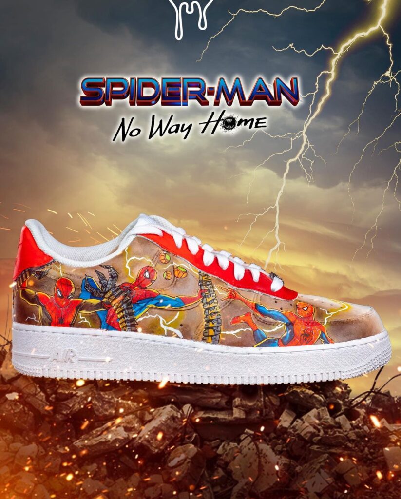 Spider-Man Air Force 1 Custom – Daniel Customs