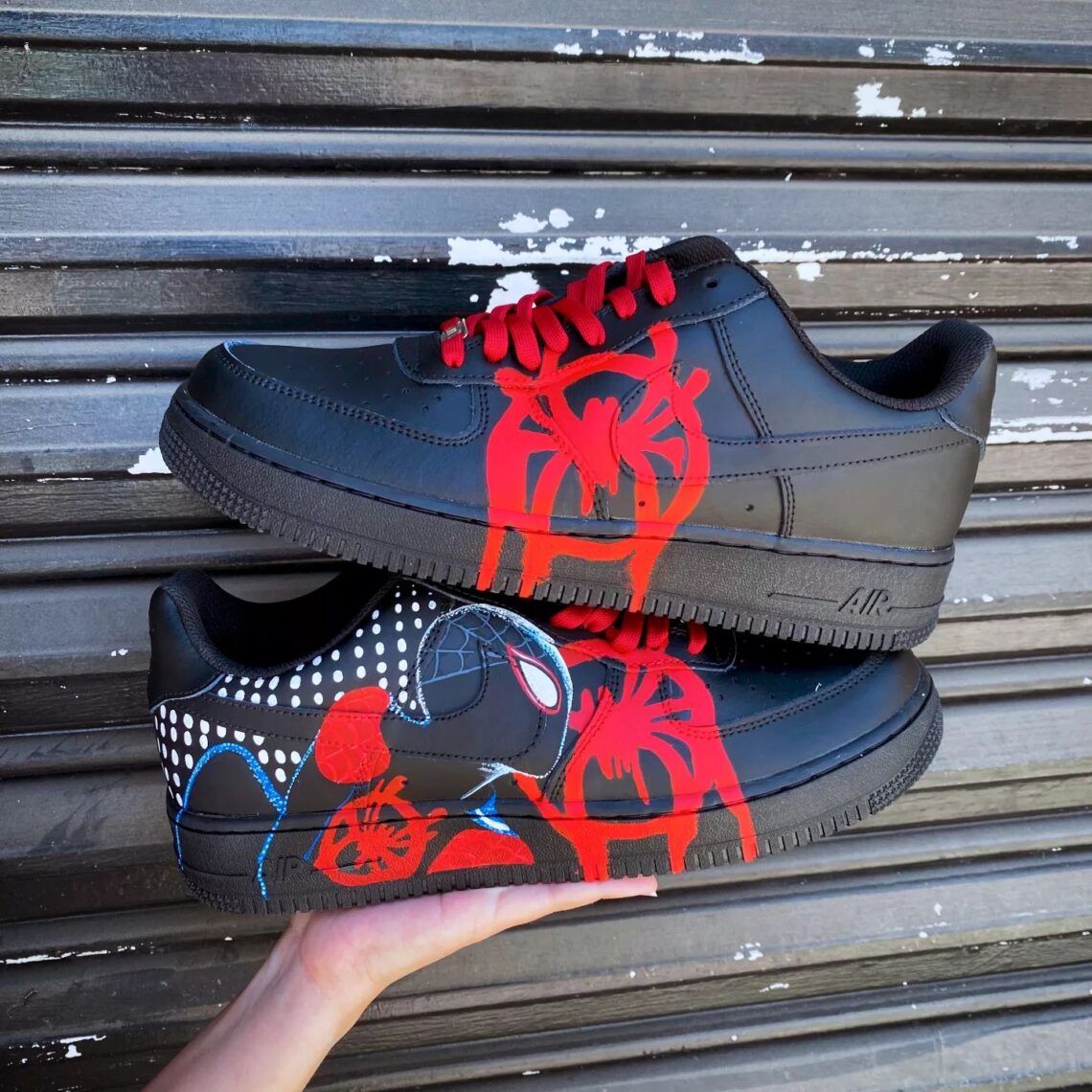 Spider-Man Air Force 1 Custom – Daniel Customs