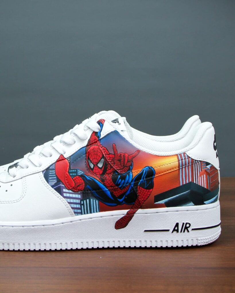 Spider-Man Air Force 1 Custom – Daniel Customs