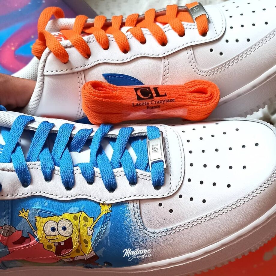 SpongeBob SquarePants Air Force 1 Custom