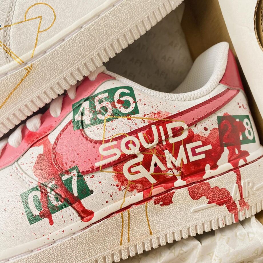 Squid Game Air Force 1 Custom – Daniel Customs