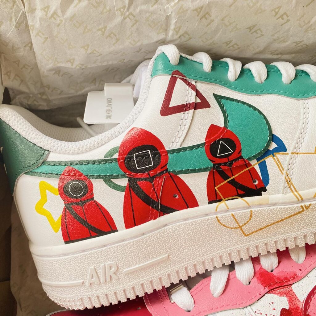 Squid Game Air Force 1 Custom – Daniel Customs