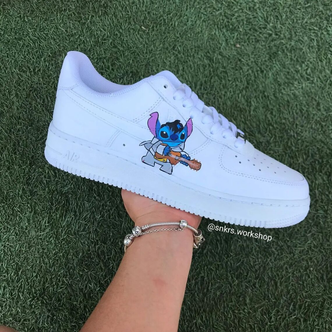 Stitch Air Force 1 Custom – Daniel Customs