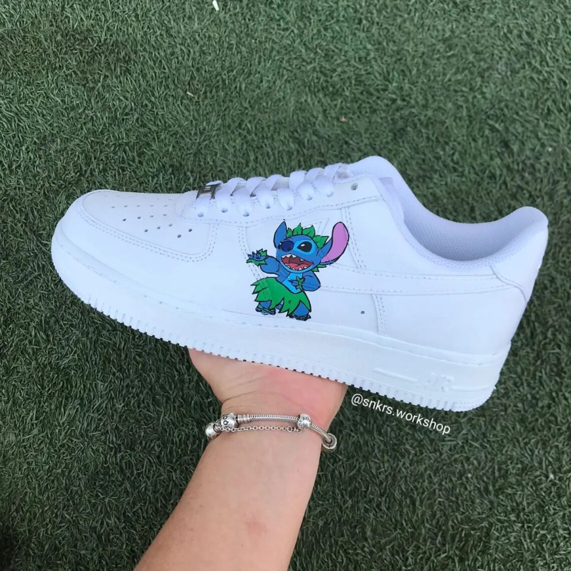 Stitch Air Force 1 Custom – Daniel Customs