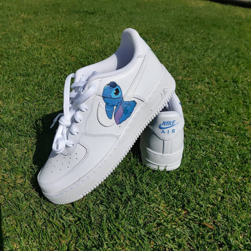 Stitch Air Force 1 Custom – Daniel Customs