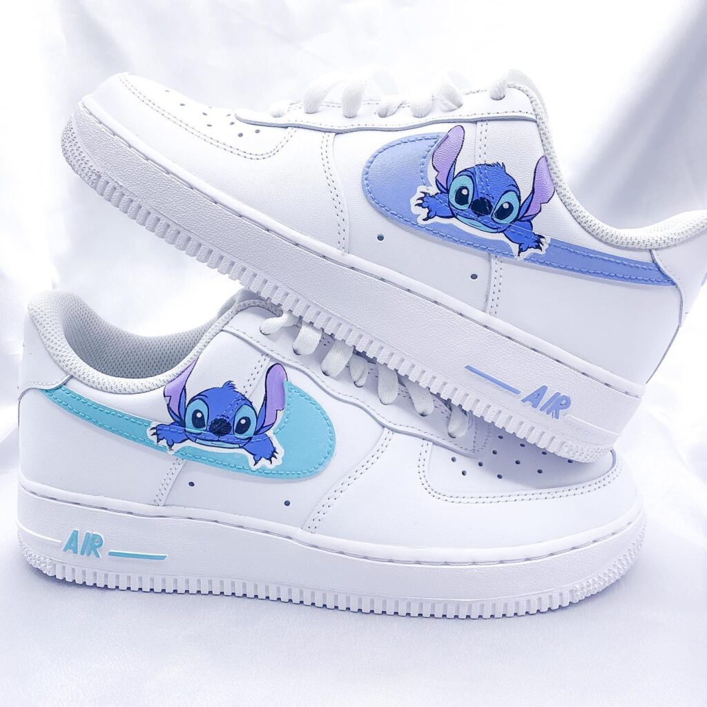 Stitch Air Force 1 Custom – Daniel Customs