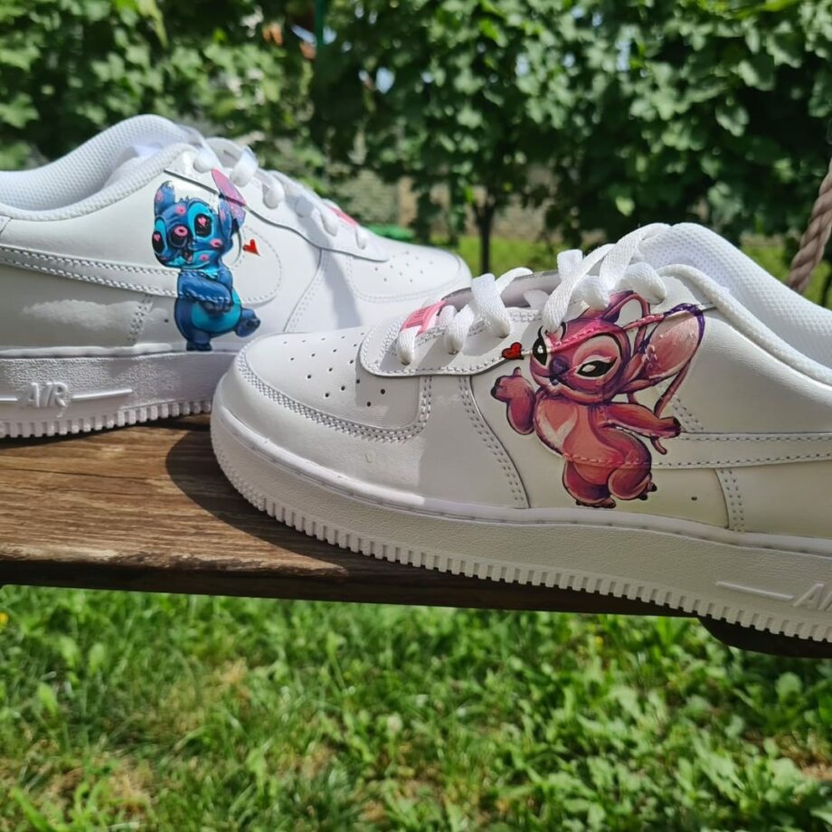 Stitch Air Force 1 Custom – Daniel Customs