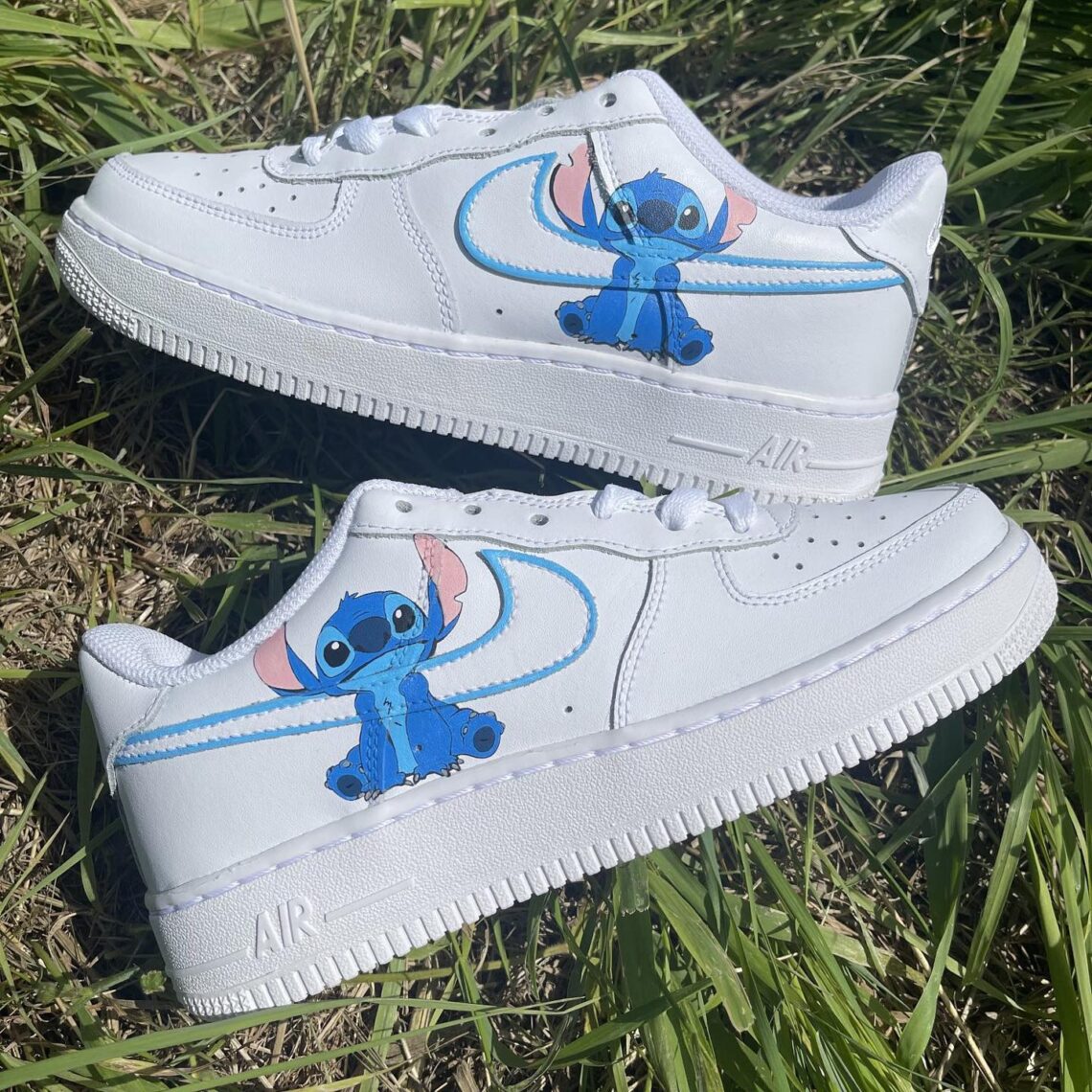 Stitch Air Force 1 Custom – Daniel Customs