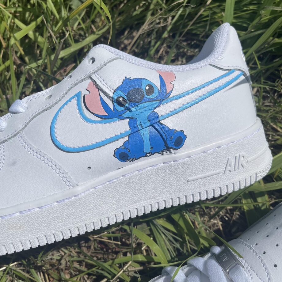 Stitch Air Force 1 Custom – Daniel Customs