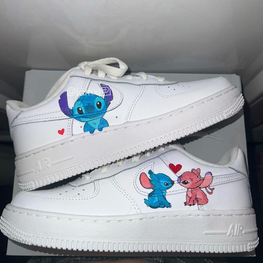 Stitch Air Force 1 Custom – Daniel Customs