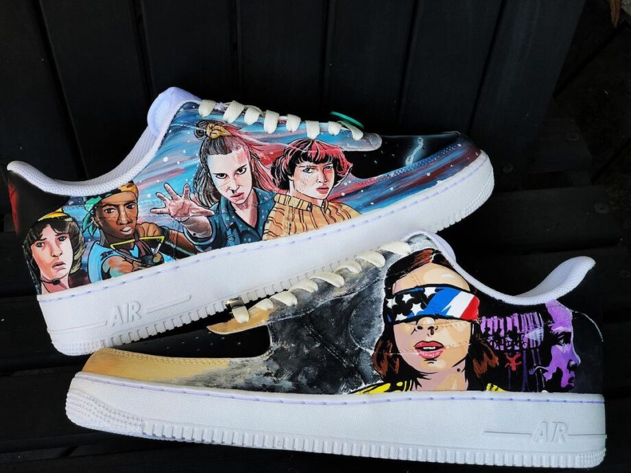 Stranger Things Air Force 1 Custom – Daniel Customs