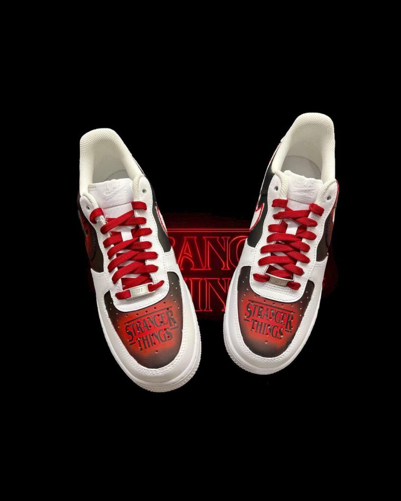 Stranger Things Air Force 1 Custom – Daniel Customs