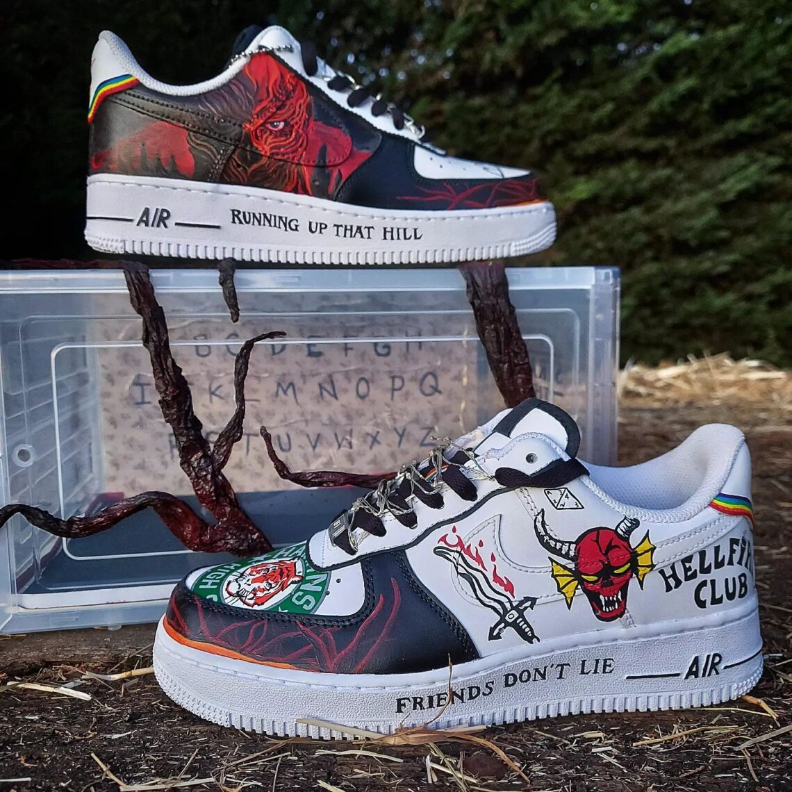 Stranger Things Air Force 1 Custom – Daniel Customs