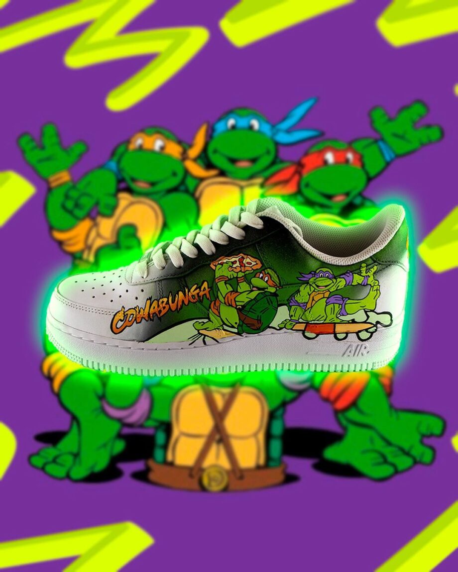 Teenage Mutant Ninja Turtles Air Force 1 Custom - Daniel Customs