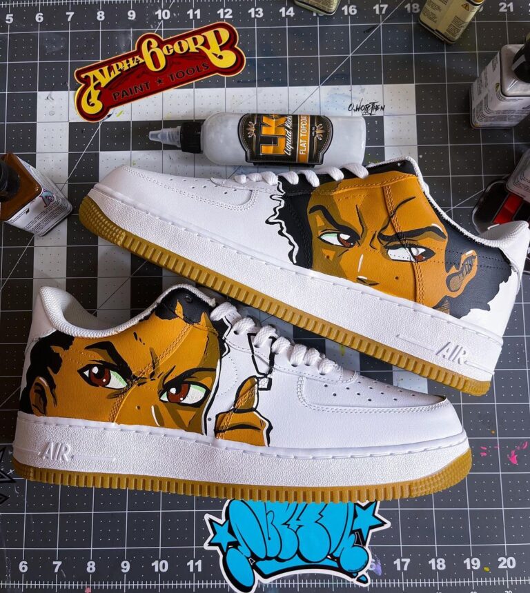The Boondocks Air Force 1 Custom – Daniel Customs
