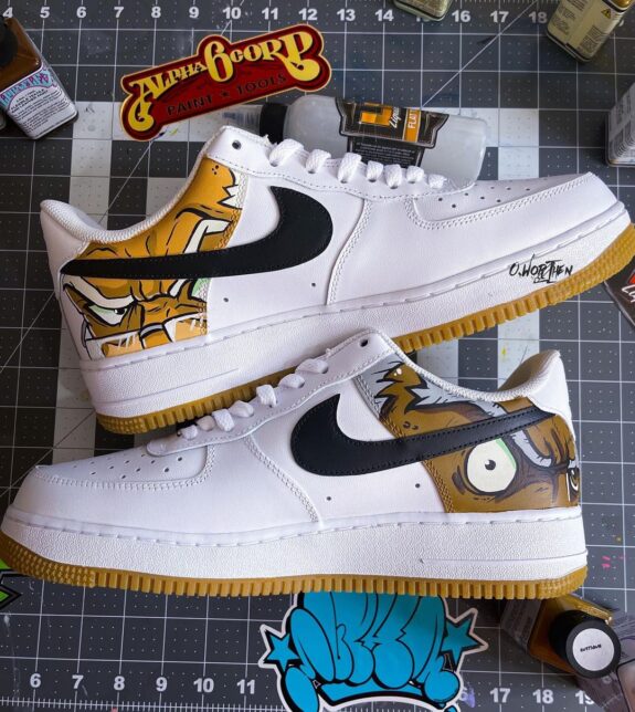 The Boondocks Air Force 1 Custom – Daniel Customs