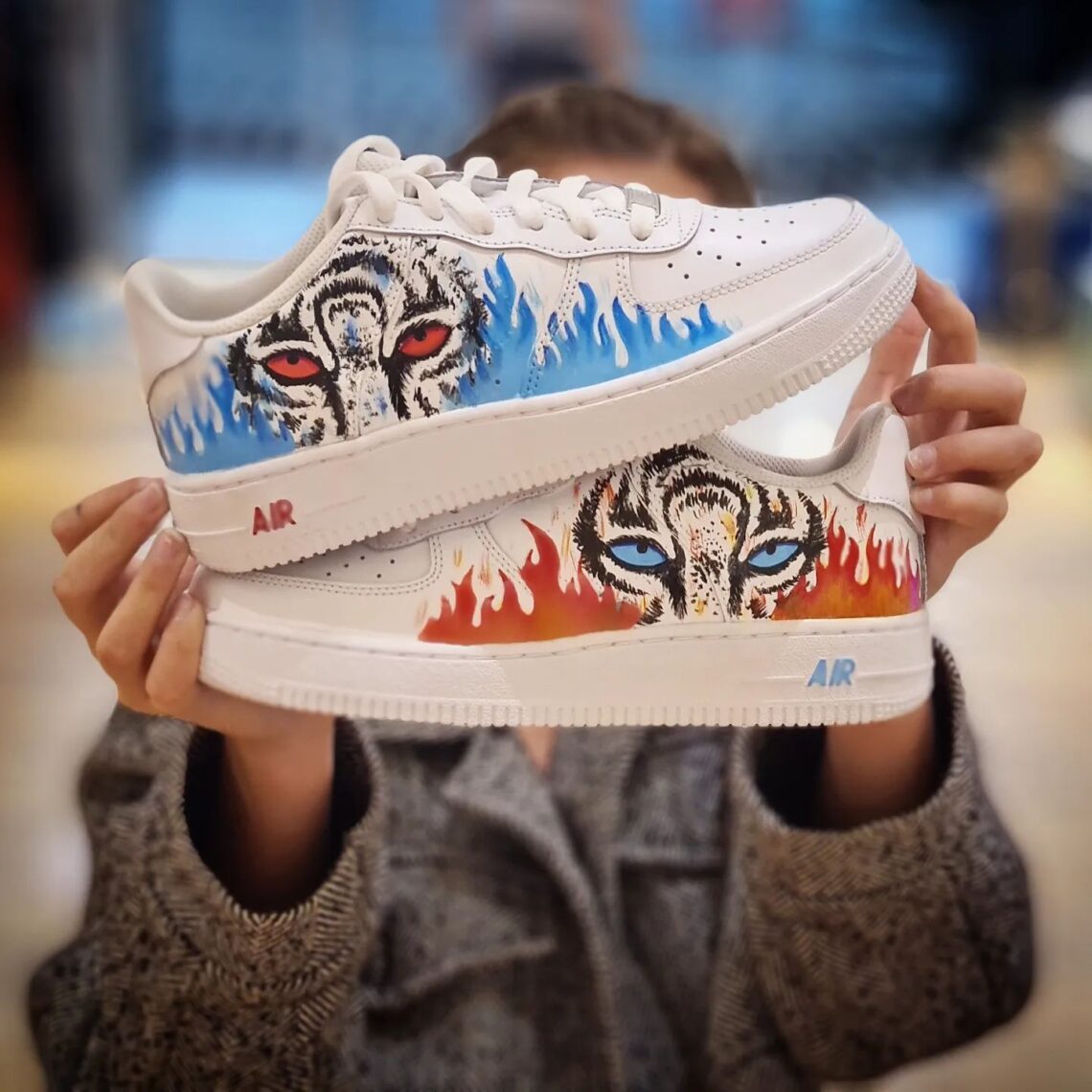 Tiger Air Force 1 Custom