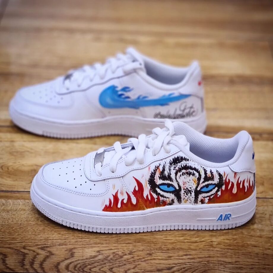 Tiger Air Force 1 Custom