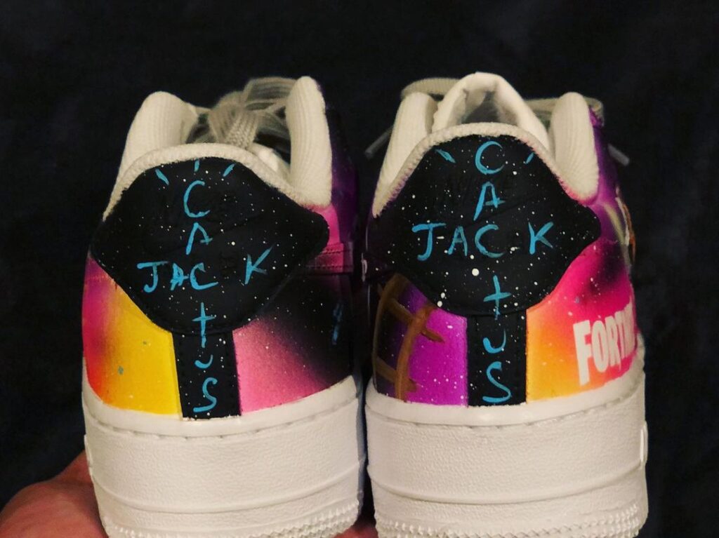 Travis Scott Air Force 1 Custom – Daniel Customs