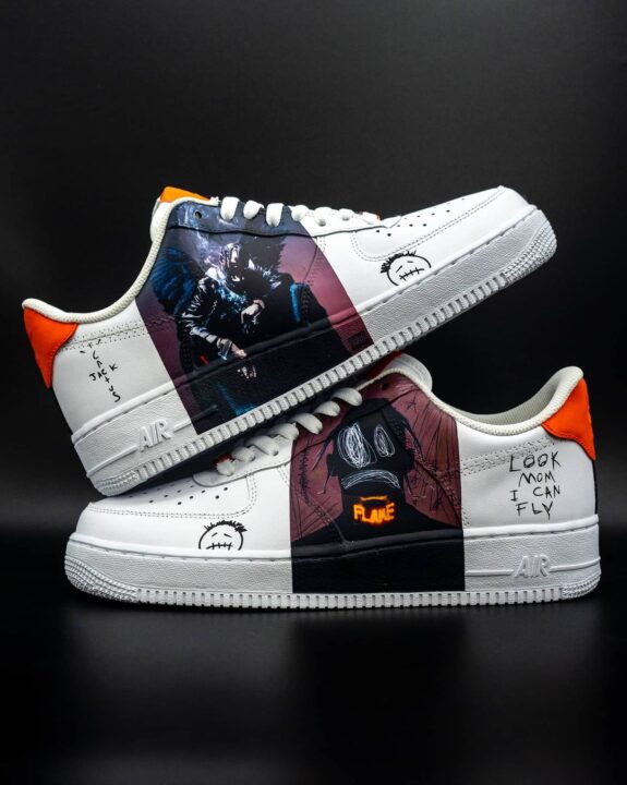 Travis Scott Air Force 1 Custom – Daniel Customs