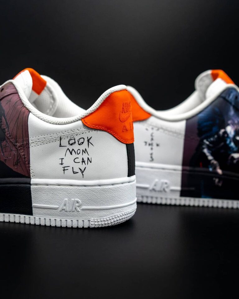 Travis Scott Air Force 1 Custom – Daniel Customs