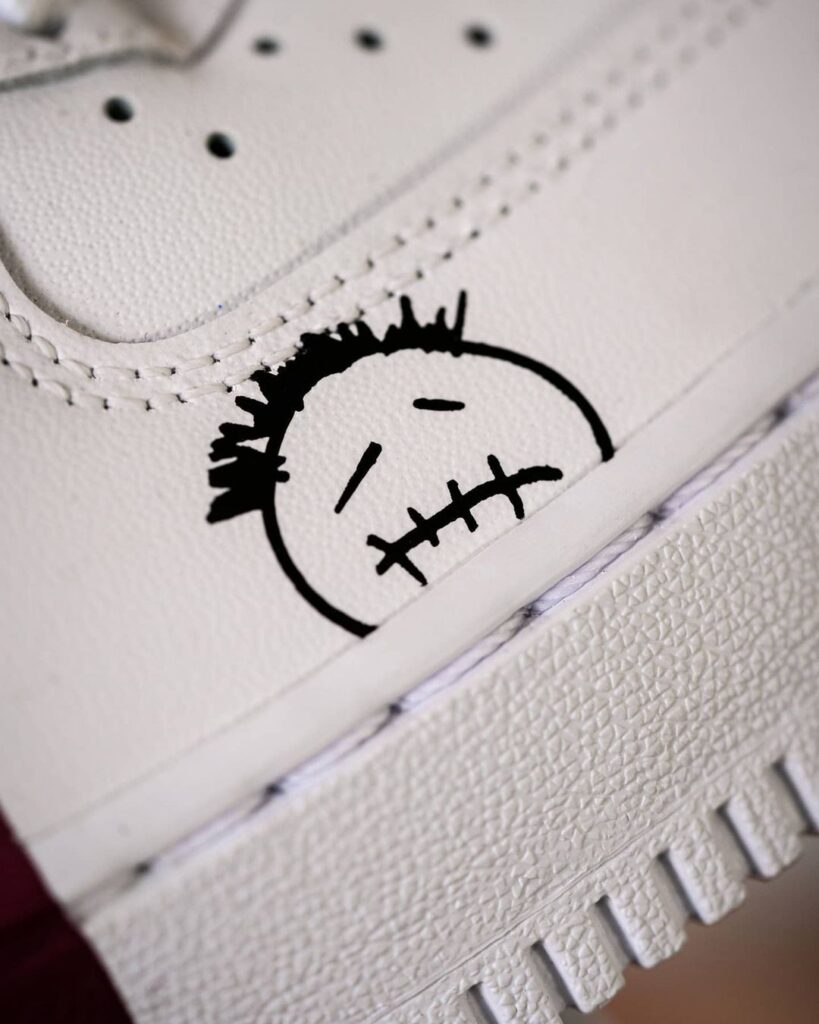 Travis Scott Air Force 1 Custom – Daniel Customs