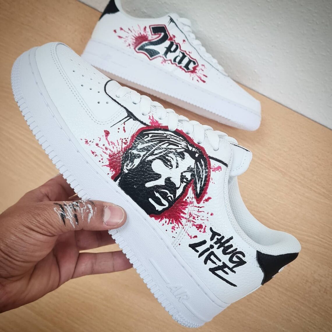 Tupac Air Force 1 Custom