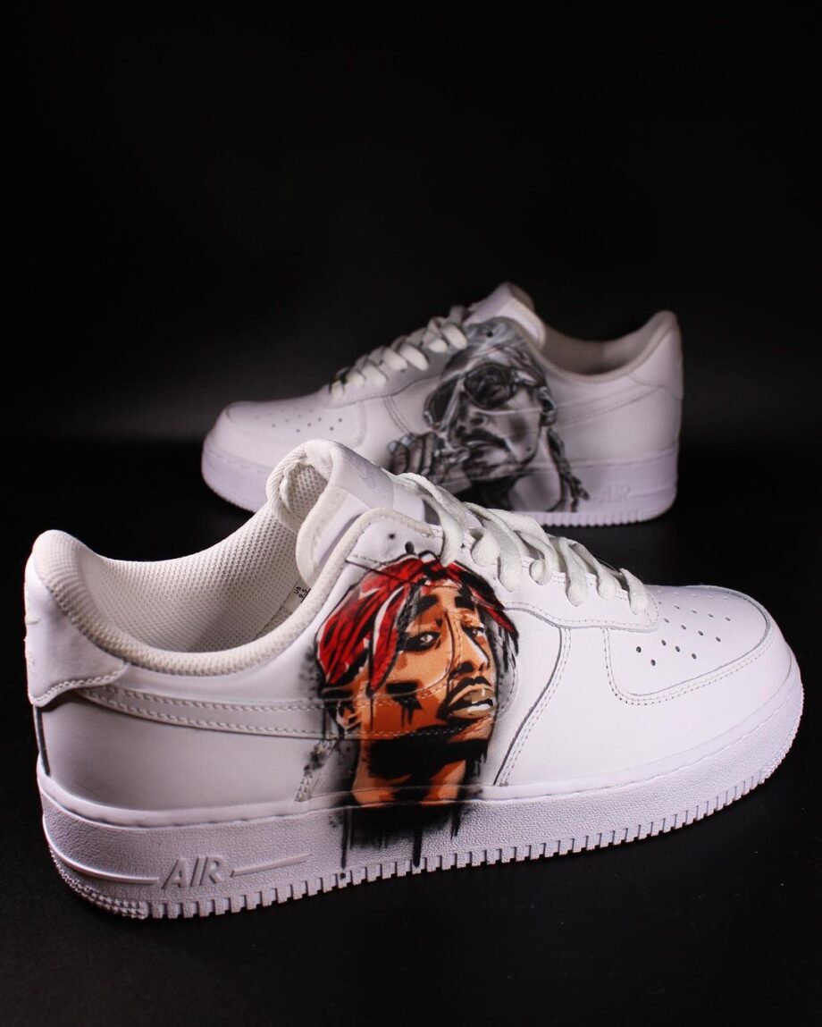 Tupac x Snoop Dogg Air Force 1 Custom – Daniel Customs