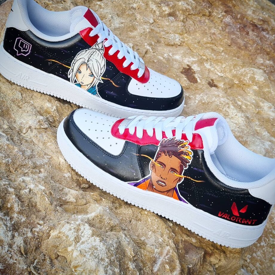 Valorant Air Force 1 Custom – Daniel Customs