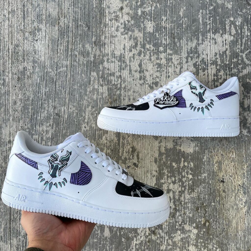 Wakanda Air Force 1 Custom – Daniel Customs