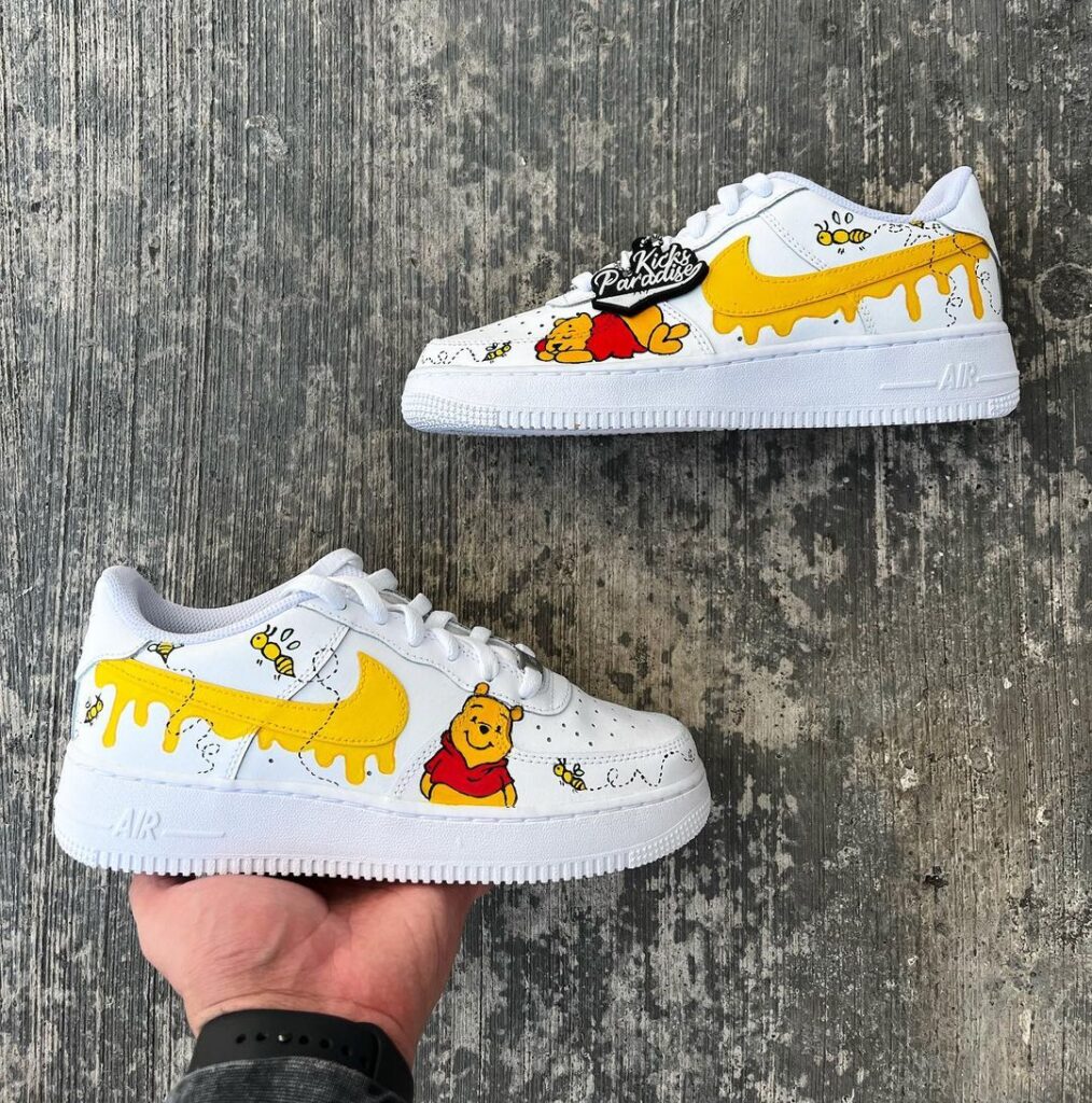 Winnie the Pooh Air Force 1 Custom – Daniel Customs