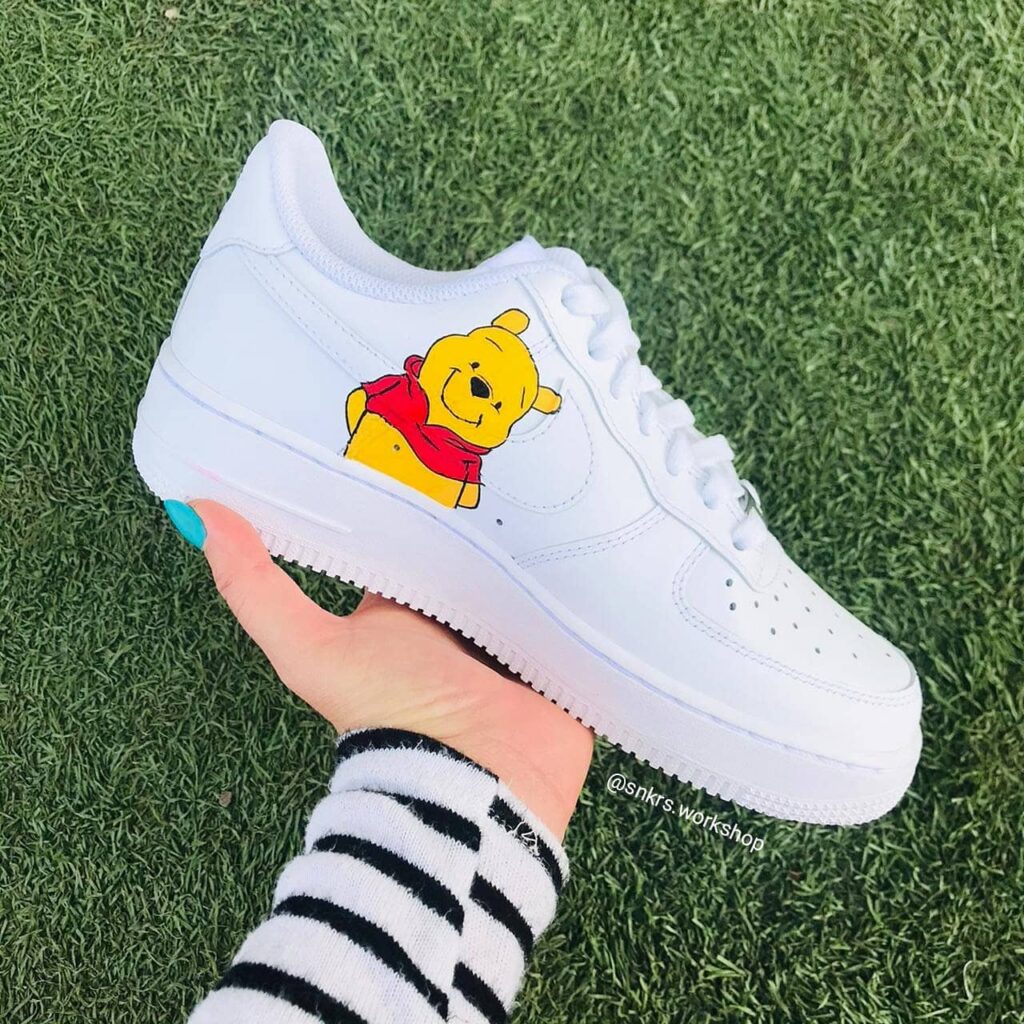 Winnie the Pooh Air Force 1 Custom – Daniel Customs