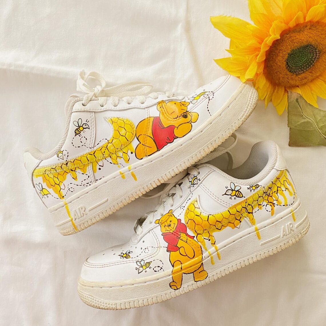 Winnie-the-Pooh Air Force 1 Custom – Daniel Customs