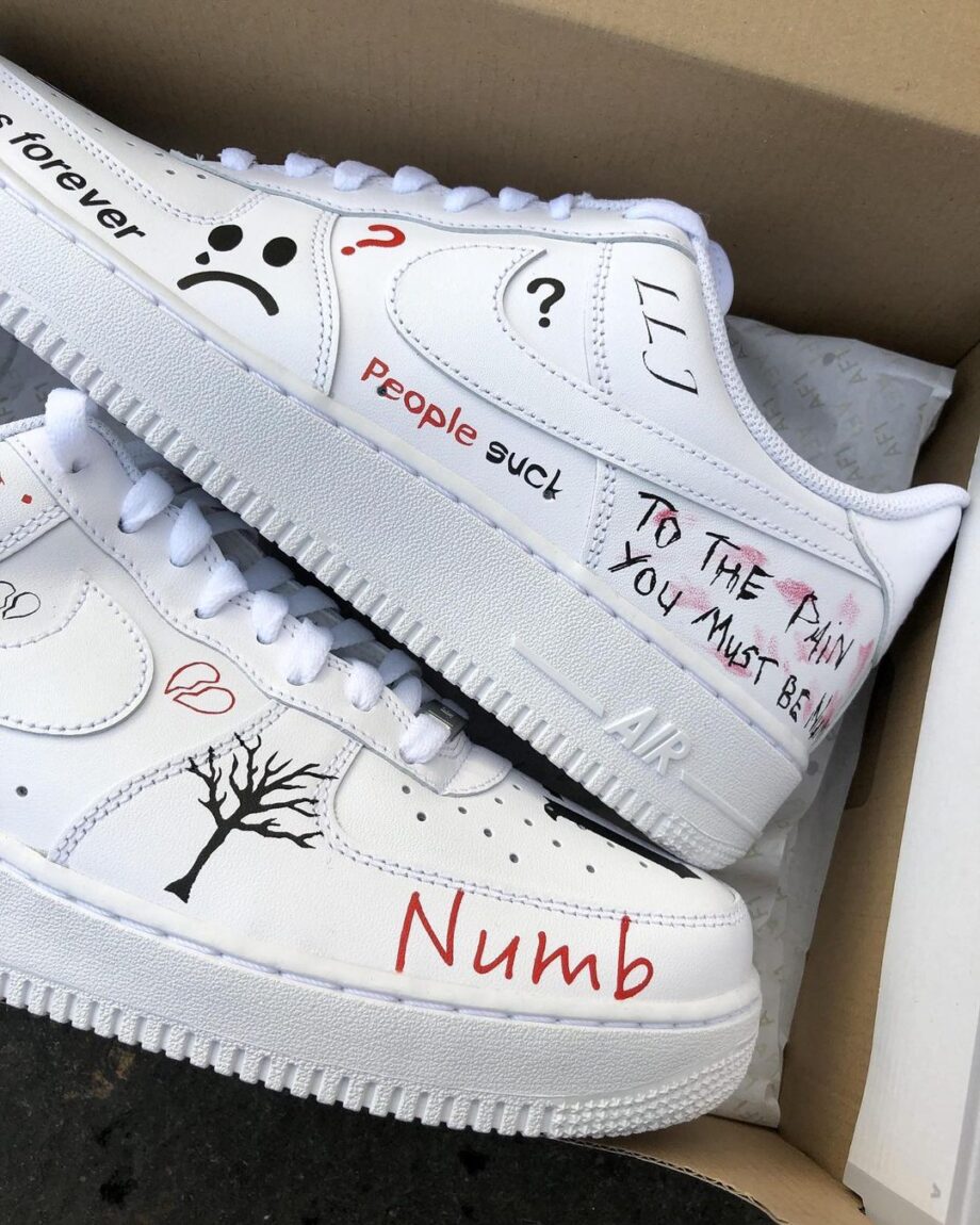 XXXTENTACION Air Force 1 Custom – Daniel Customs