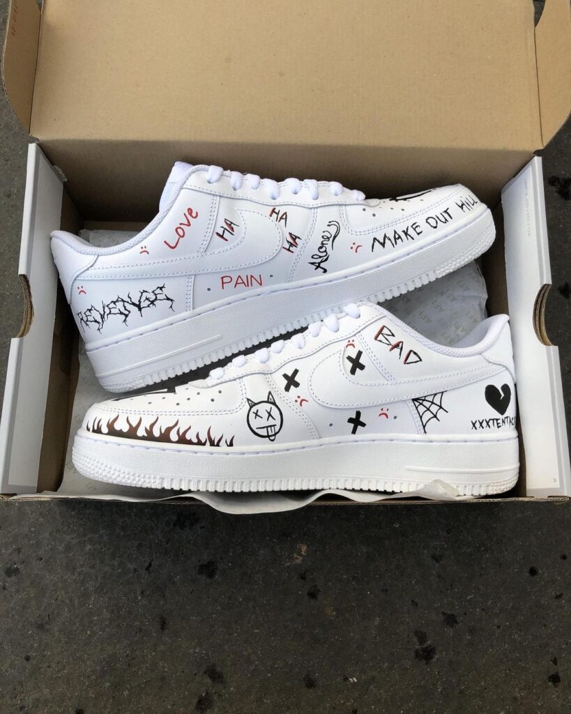 XXXTENTACION Air Force 1 Custom – Daniel Customs
