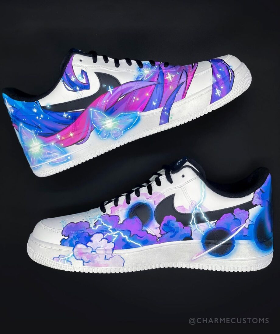 Zoe and Syndra Air Force 1 Custom – Daniel Customs
