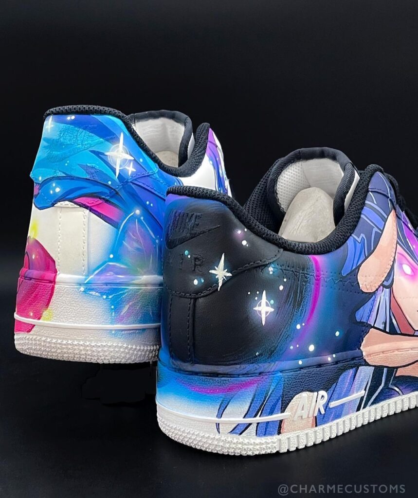 Zoe and Syndra Air Force 1 Custom – Daniel Customs