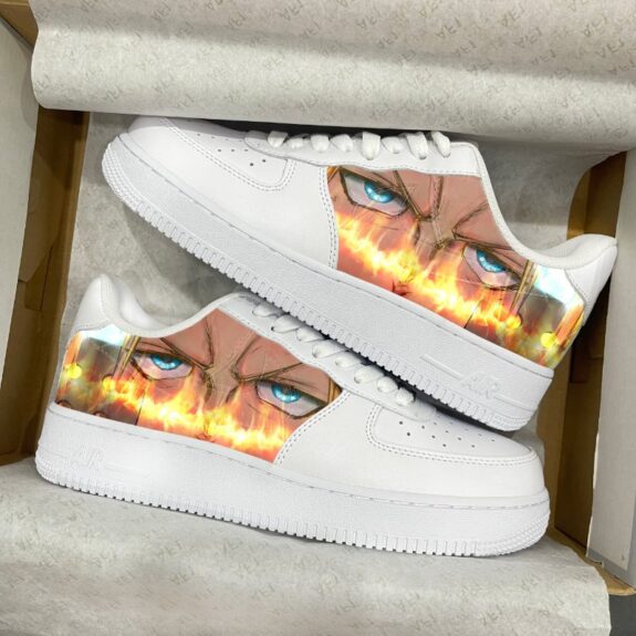 Anime Fire Force Air Force 1 Custom,Lisa Isaribe,Leonardo Burns ...